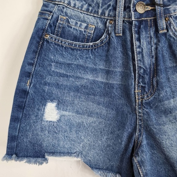 YMI | Shorts | Nwt Ymi Hybrid Dream Distressed High Rise High Waisted ...